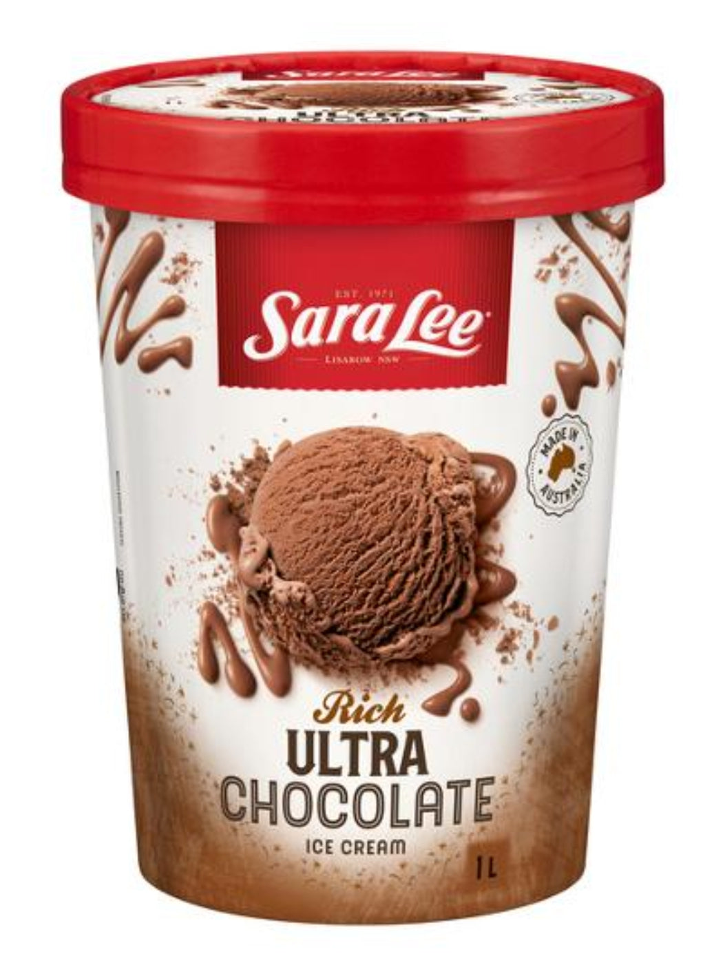 Sara Lee Ultra Chocolate Ice Cream 1 Litre | Online Orders | Home ...