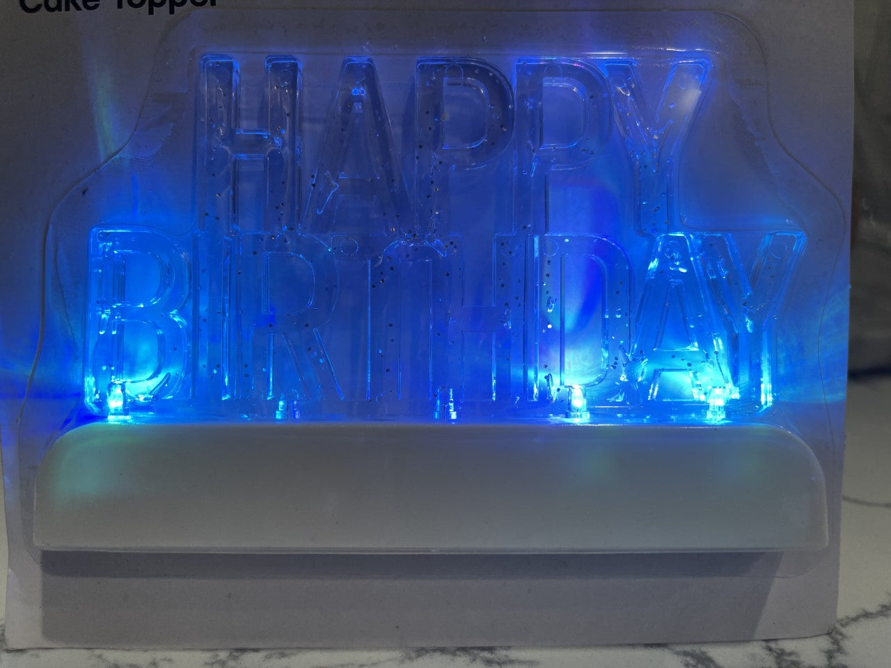 Cake Topper Happy Birthday Light up Lights | Online Orders | Home ...